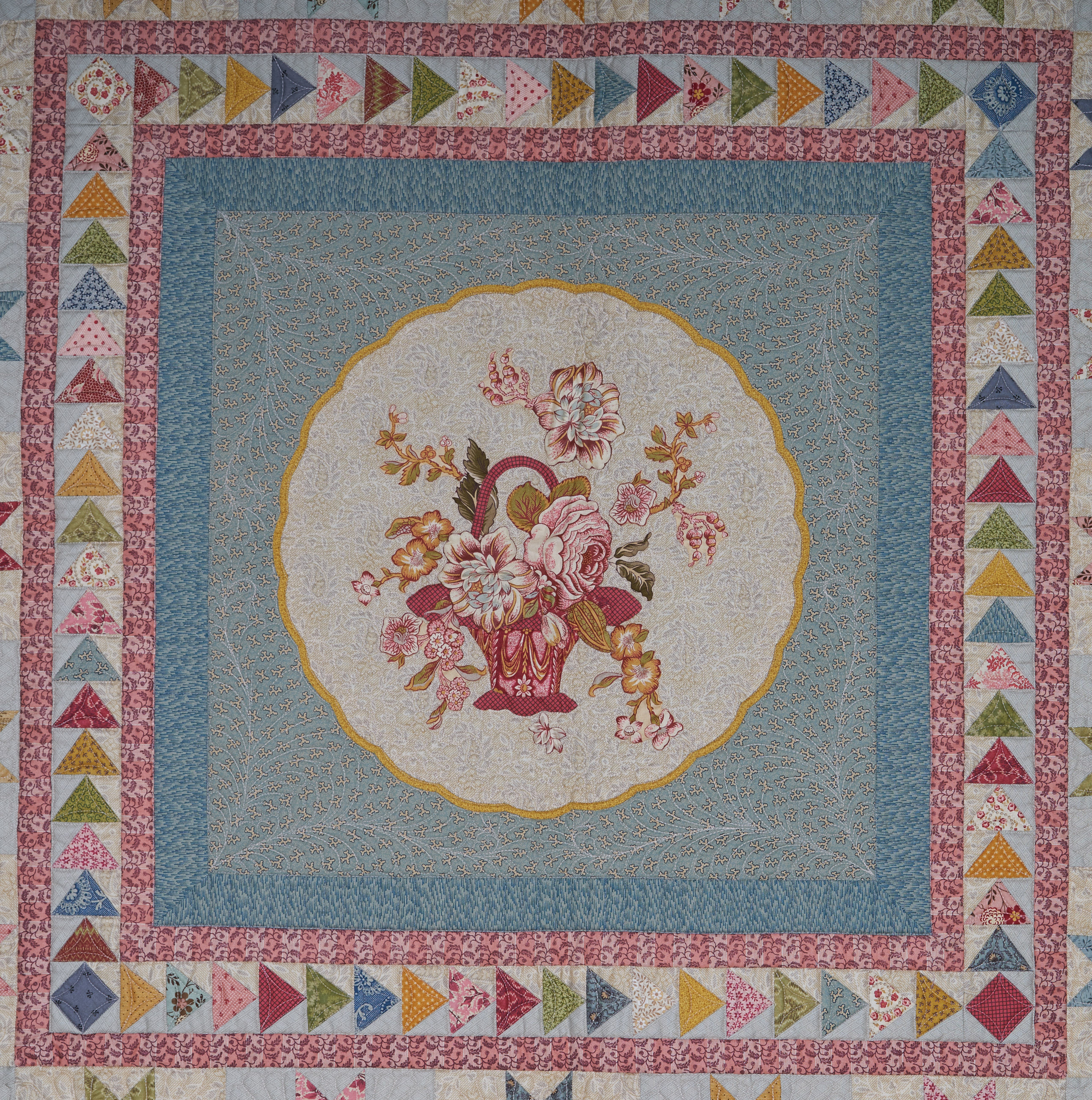 Chelsea Rose Pattern - Michelle Yeo Quilt Designs