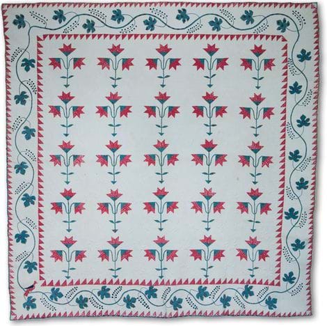 North Carolina Lily Templates - Michelle Yeo Quilt Designs