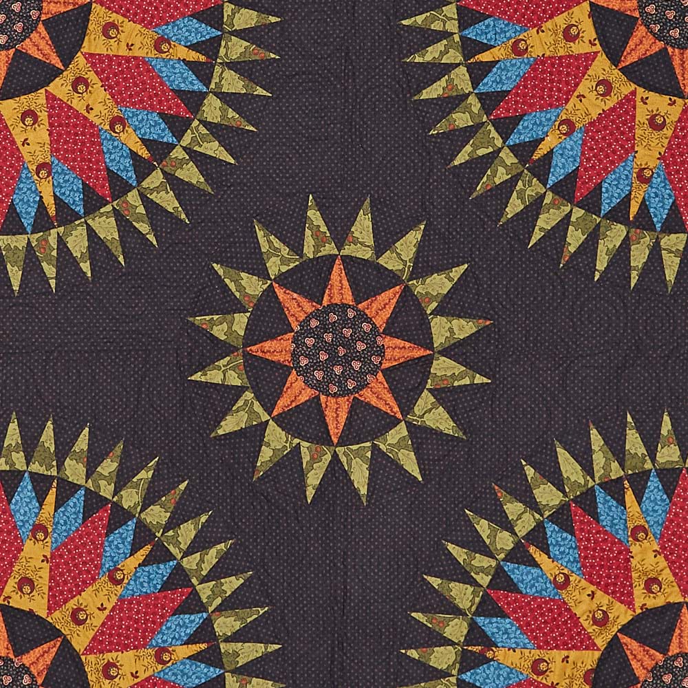 California Star Pattern - Michelle Yeo Quilt Designs