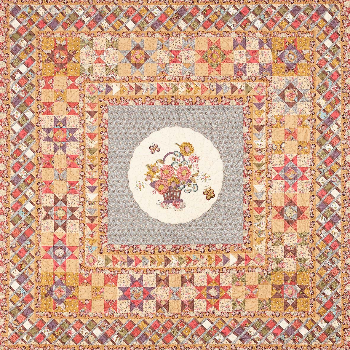 Chelsea Rose Pattern - Michelle Yeo Quilt Designs