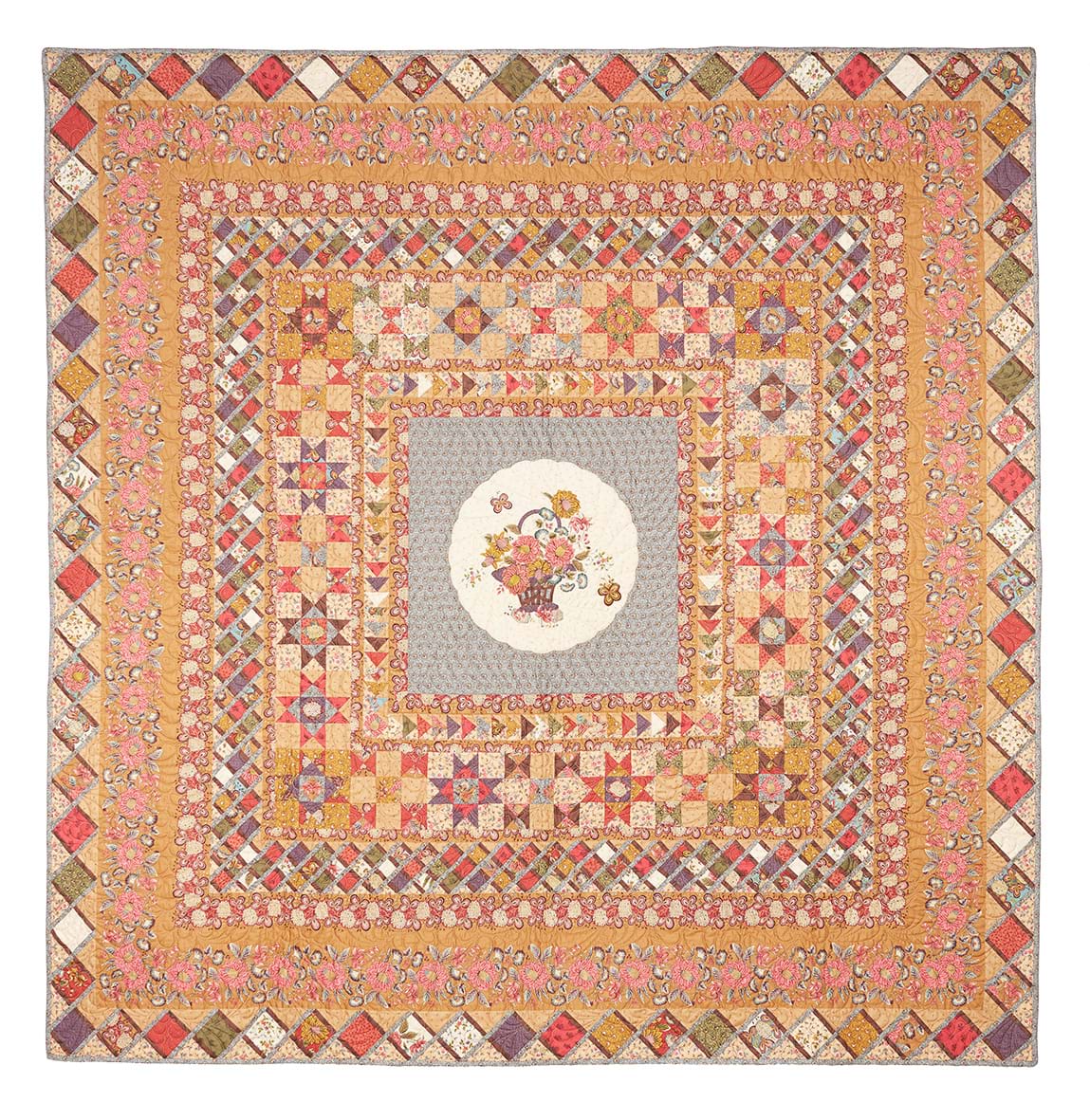 Chelsea Rose Pattern - Michelle Yeo Quilt Designs