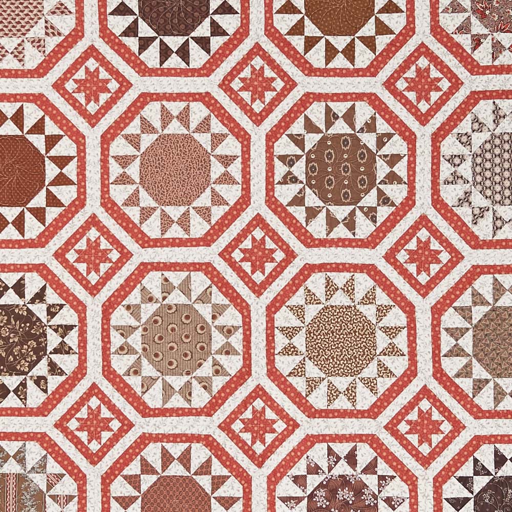 Roman Tiles Pattern - Michelle Yeo Quilt Designs