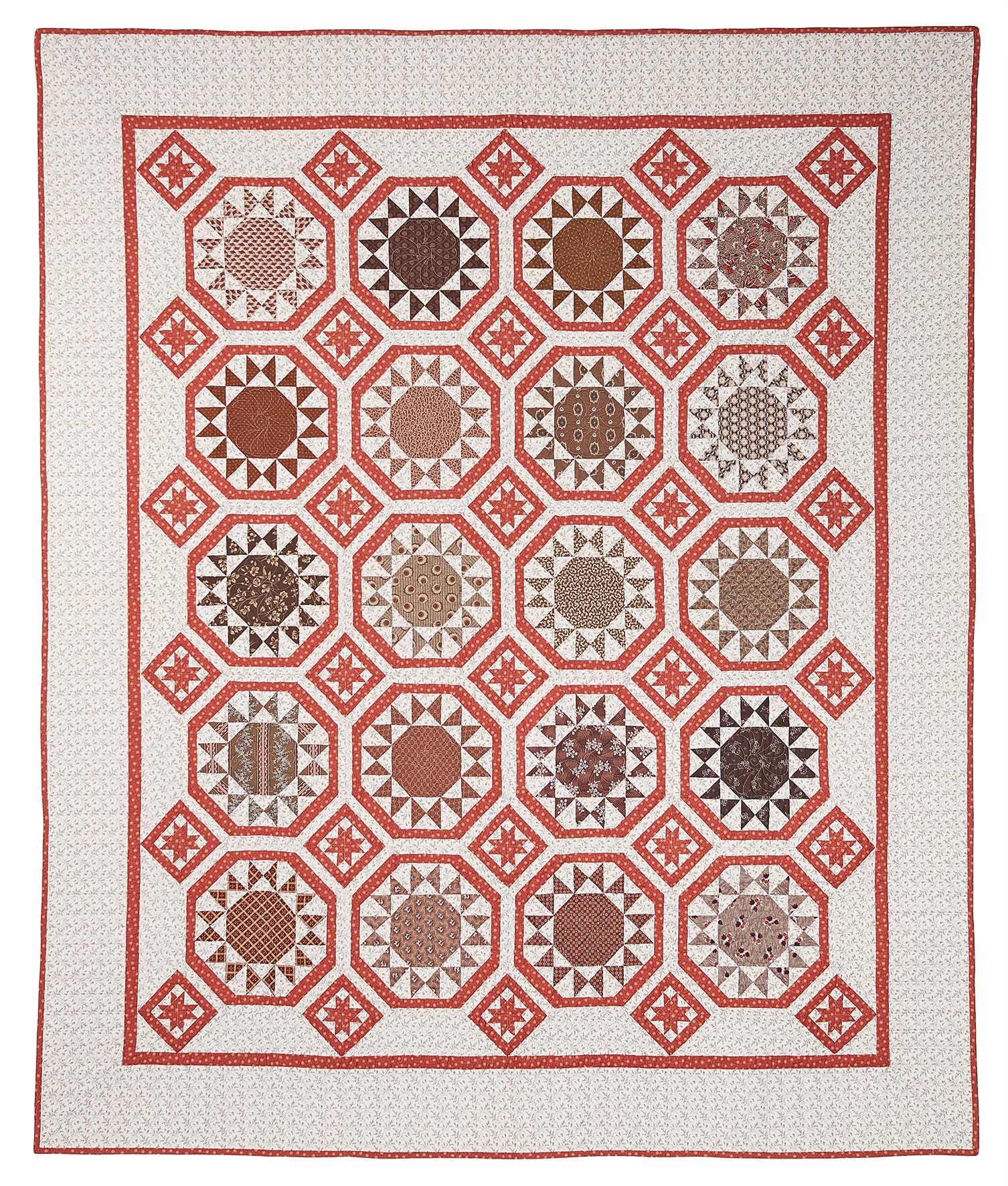 Roman Tiles Pattern - Michelle Yeo Quilt Designs